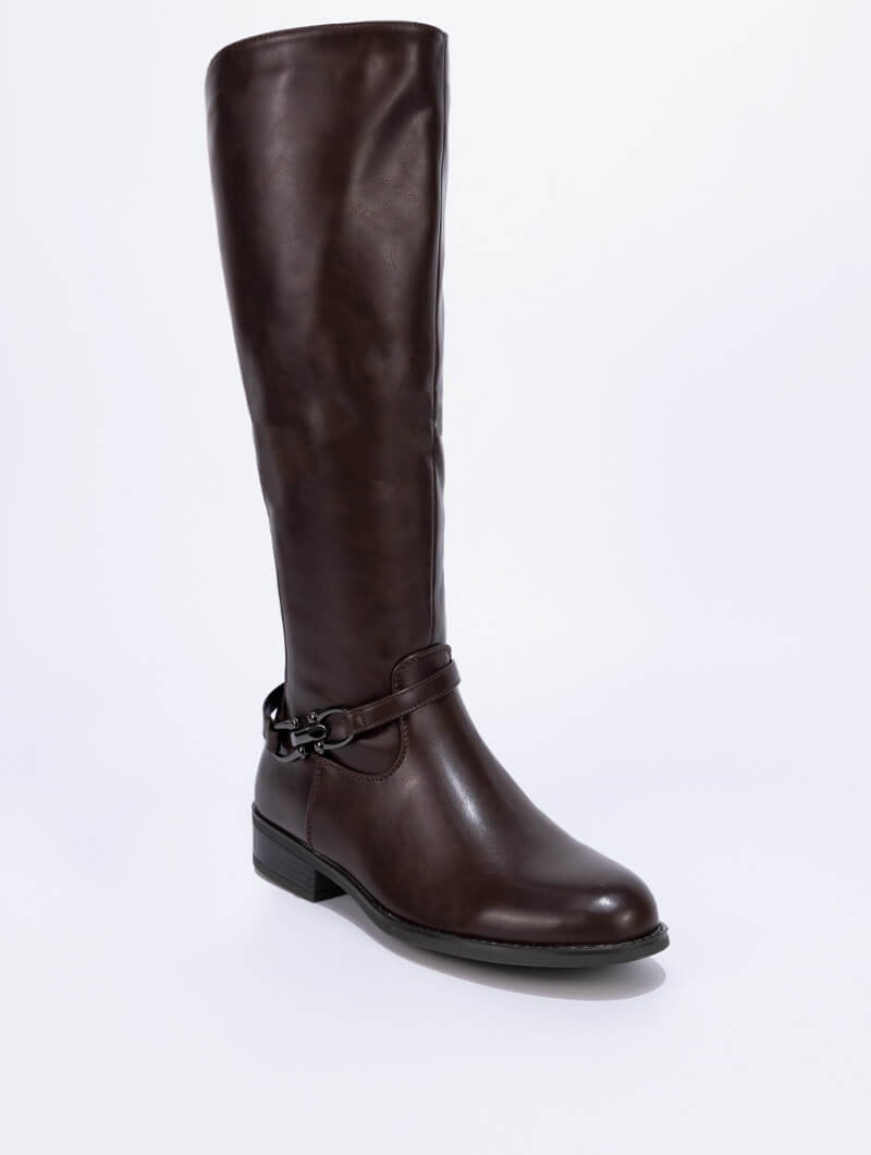 ROSACE - Bottes hautes à bout rond