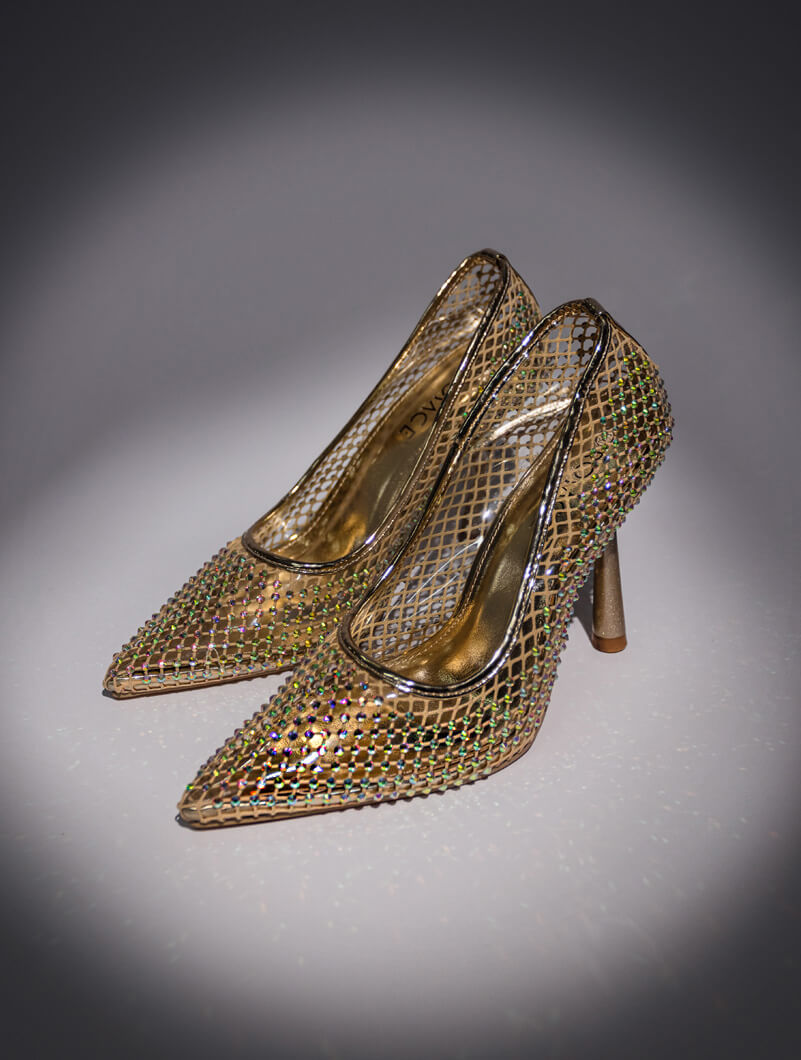 ROSACE - Escarpins à strass