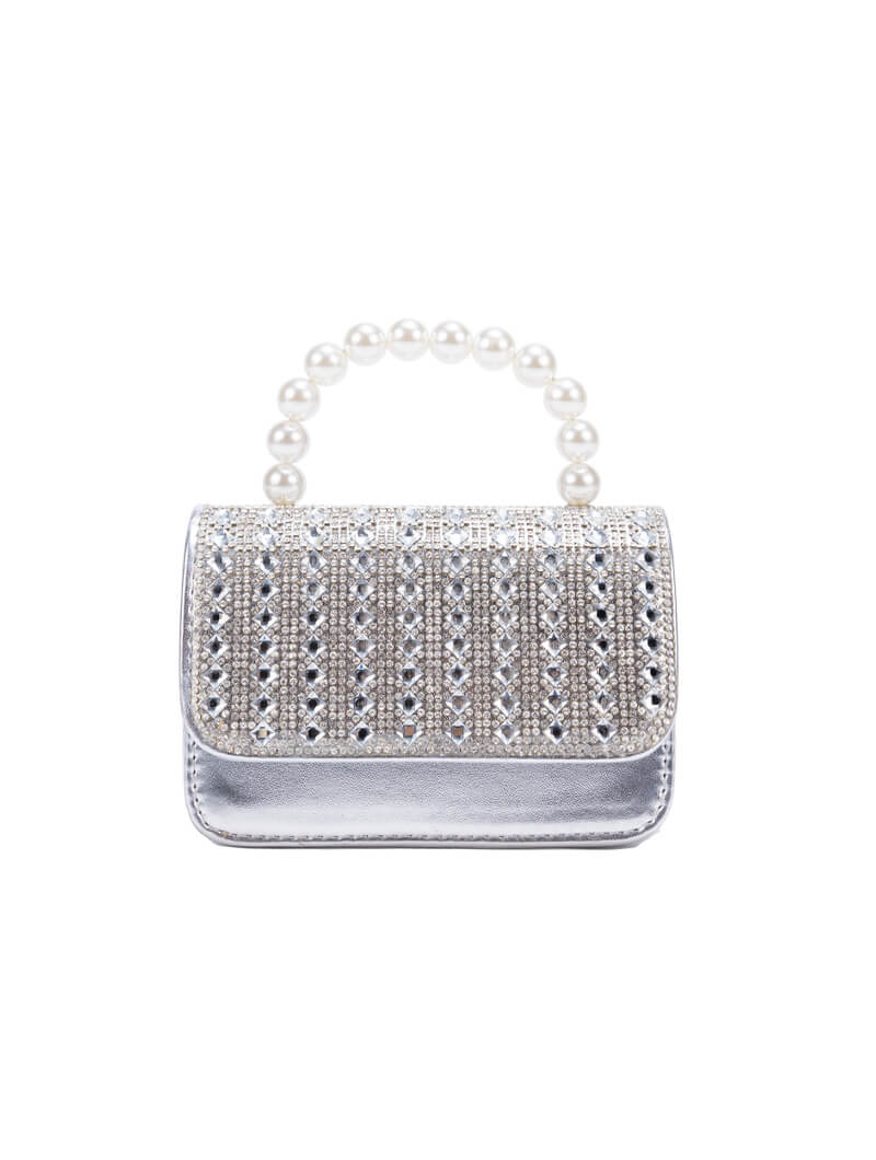 ROSACE - Mini sac avec strass