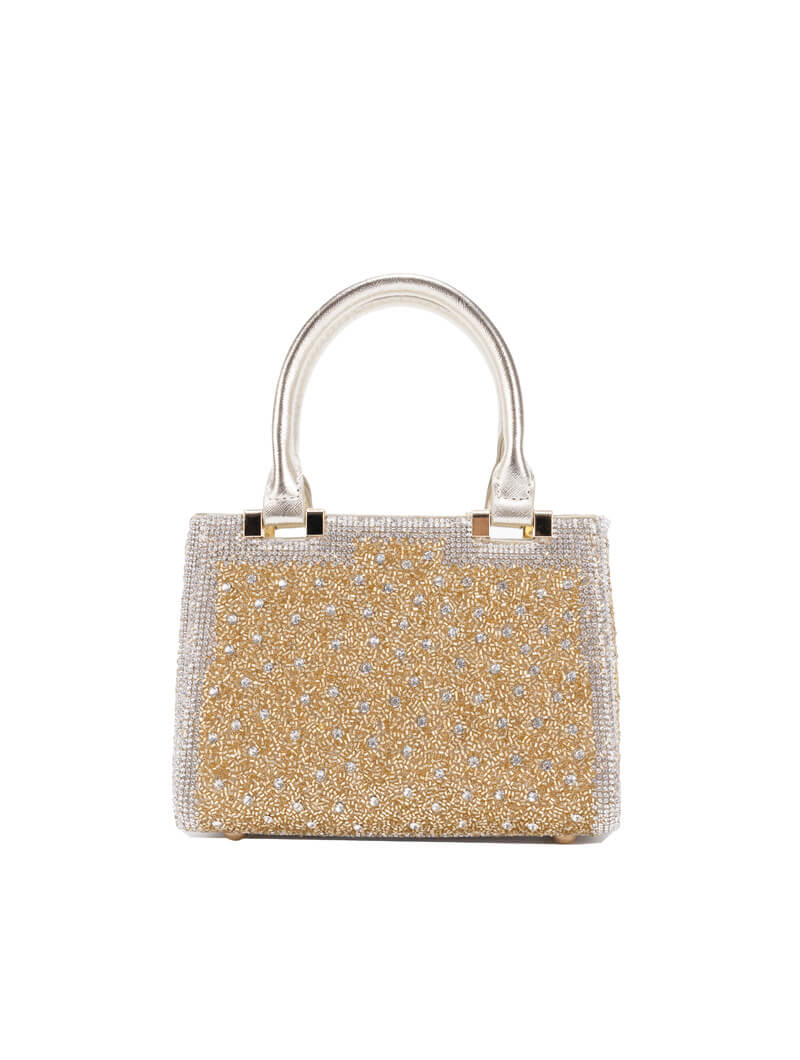 ROSACE - Sac à main en strass