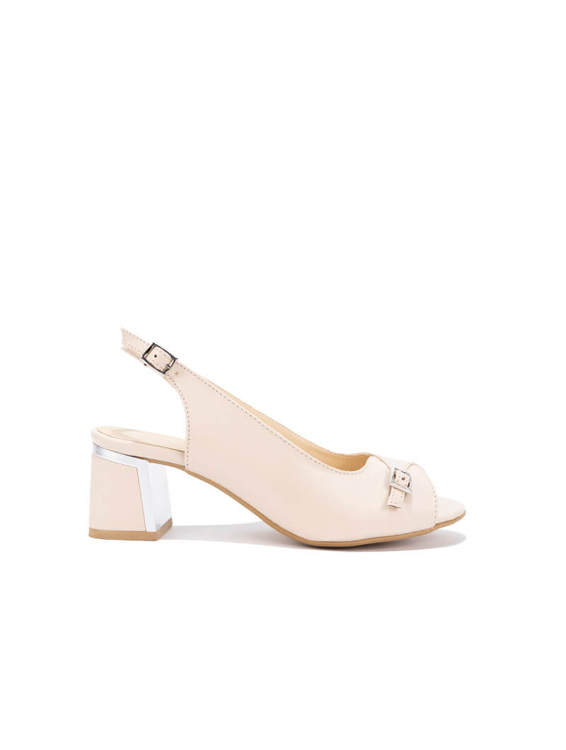 ROSACE - Sandales à talon carré